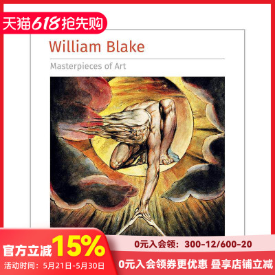【现货】威廉·布雷克（新版） 【Masterpieces of Art】William Blake 原版英文艺术画册画集 善本图书
