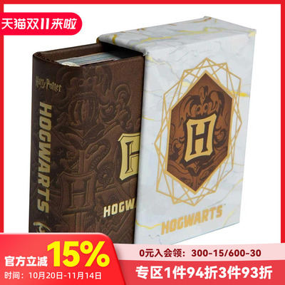 【预售】哈利波特：霍格沃茨 【Tiny Book】Harry Potter: Hogwarts School of Witchcraft and Wizardry  原版英文生活综合