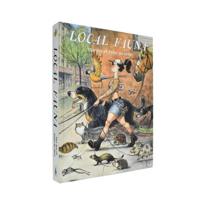 【现货】动物志：Peter de Seve艺术作品集 Local Fauna: The Art of Peter de Seve 原版英文插画原画设定集