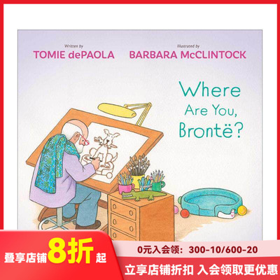 【现货】你在哪里，勃朗特？ Where Are You， Bront?? 原版英文儿童绘本 善本图书