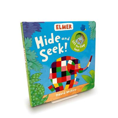 【预售】埃尔默:捉迷藏! ELMER: HIDE AND SEEK! 原版英文儿童绘本 善本图书