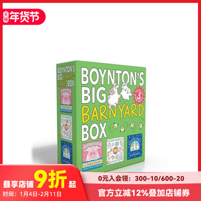 【预售】桑德拉·博因顿：大牧场（盒装） Boynton's Big Barnyard