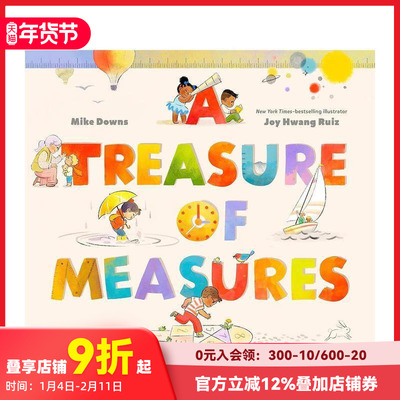 【预售】测量的宝贵 Treasure of Measures 原版英文儿童绘本