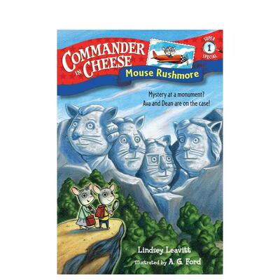 【现货】Mouse Rushmore (Cicss1)，鼠标拉石茂山 英文原版图书籍进口正版 Leavitt, Lindsey 儿童故事 善本图书