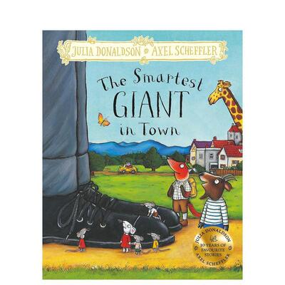 【预售】城里最聪明的巨人 The Smartest Giant In Town 原版英文儿童绘本 善本图书