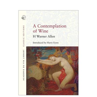 【预售】葡萄酒沉思录 A Contemplation of Wine 原版英文餐饮生活美食