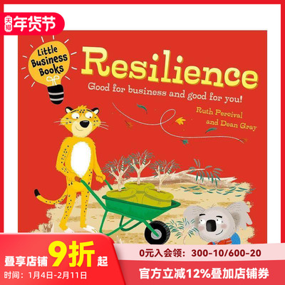 【预售】给孩子的商业小丛书：韧性 Little Business Books: Resilience 原版英文儿童绘本 善本图书