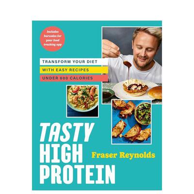 【预售】美味高蛋白 Tasty High Protein 原版英文餐饮生活美食 善本图书