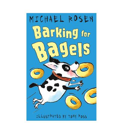 【预售】【罗森与罗斯】贝果的诱惑 【Rosen and Ross】Barking for Bagels 原版英文儿童桥梁书 善本图书