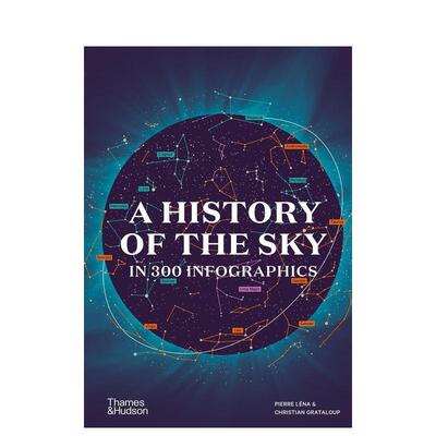 【预售】天穹三千载：300幅信息图表里的星空史 A History of the Sky in 300 Infographics 原版英文人文历史 善本图书