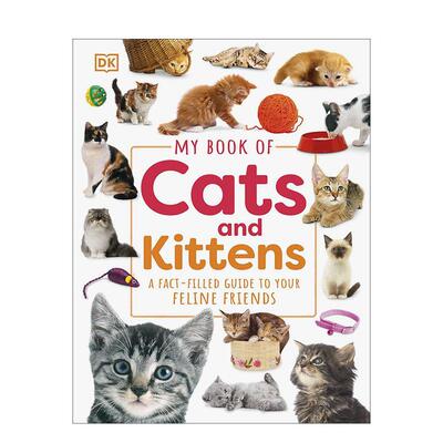 【现货】我的猫猫之书 My Book of Cats and Kittens 进口原版英文儿童绘本 善本图书