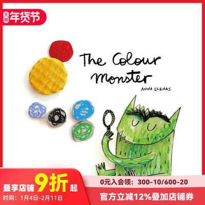 【预售】色彩怪兽 The Color Monster: A Story About Emotions 原版英文儿童绘本