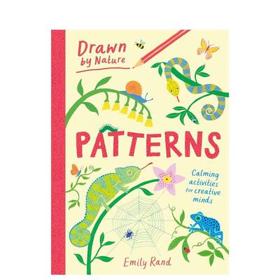 【现货】自然绘痕：图案密码 Drawn by Nature: Patterns 原版英文儿童艺术启蒙 善本图书