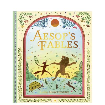 【预售】(预计8月出版)伊索寓言：经典寓言故事集 Aesop's Fables: A collection of classic animal stories原版英文儿童故事