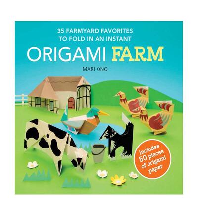 【现货】Origami Farm: 35 farmyard favorites to fold in an instant，折纸农场：35家可爱的折纸农场 善本图书