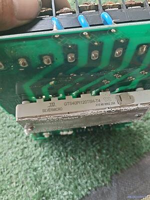 GTS40PI120T5H-T4，变频器里拆机下来的，成色不议价商品
