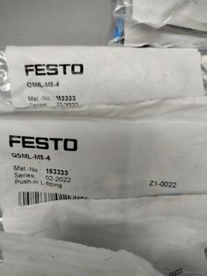 全新FESTO/费斯托 153333，L型快插接头 QSML