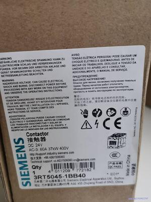 西门子接触器3RT5045-1BB40议价商品