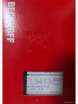 闲置倍福模块EL3413.原装正品现货出售，手速慢无。