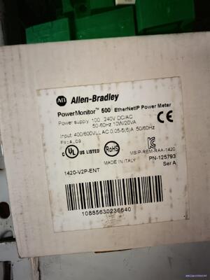 AB 智能电表:1420-V2P-ENT,全新原装，量大议价商品