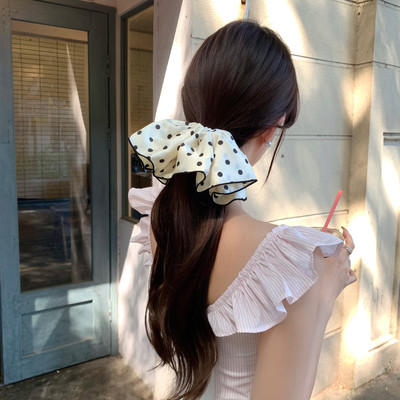 奶芙芝士百搭波点发圈