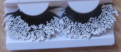 个性漫天白珠假睫毛 fantasy eyelashes YM94