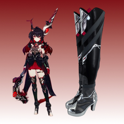 3909 崩坏3魇夜星渊希儿芙乐艾cos鞋演出鞋COSPLAY鞋靴来图定制