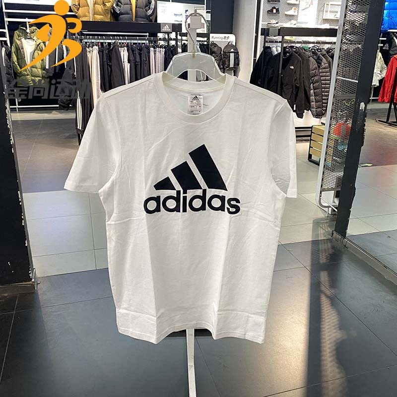 Adidas阿迪达斯健身衣男2023新款透气半袖T恤运动短袖上衣IC9349_虎窝淘
