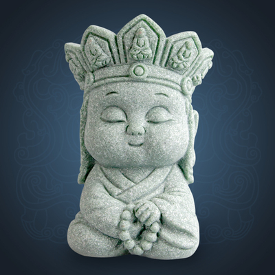 逗兽记青砂石摆件国潮桌面茶宠