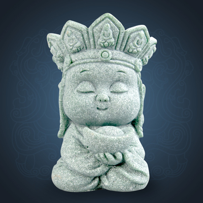 逗兽记青砂石摆件国潮桌面茶宠