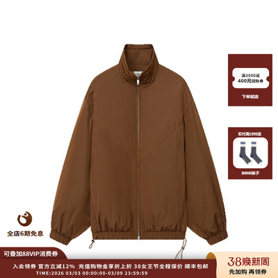 25AW绗棉立领宽松夹克