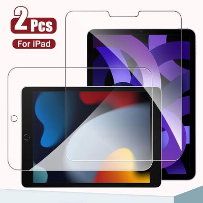 2Pcs Tempered Glass Screen Protector For iPad Air 5 4 Pro 13