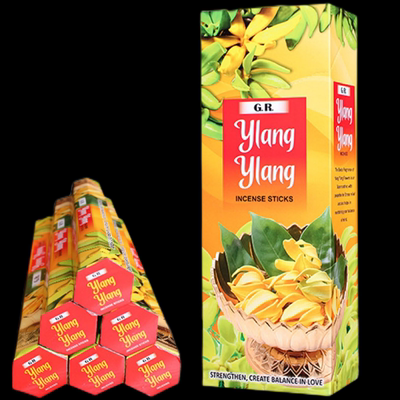 印度GR品牌 依兰花香Ylang-Ylang爱情香 安神室内熏香夜来香线香