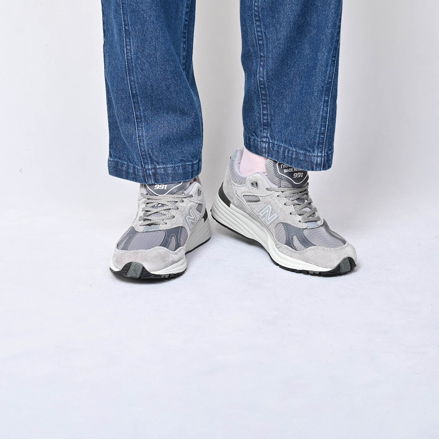NEW BALANCE NB新款男女经典991v2复古休闲鞋百搭运动鞋U991GL2