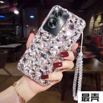 荣耀畅玩50/40s满钻手机壳Play8Tpro奢华全包硅胶防摔闪钻软壳手