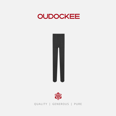 OUDOCKEE 鸥鸥【鸥鸥同款】打底裤袜连体袜保暖 KBCEA2698T