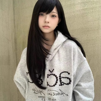 重工刺绣！！慵懒风开衫卫衣外套