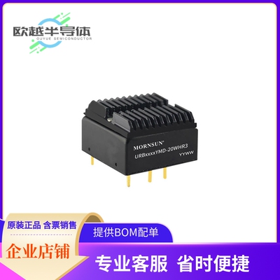DC/DC电源模块URB4812YMD-20WHR3《ISOLATED MODULE DC DC CONVER