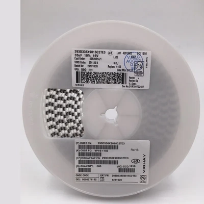 TL3D107K010C0100 100UF 10V ±10% 7343威世/Vishay贴片钽电容