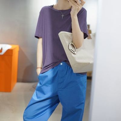 轻薄亲肤舒适，短袖T恤