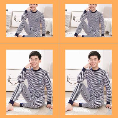 高中生秋衣套装少年纯棉秋衣秋裤