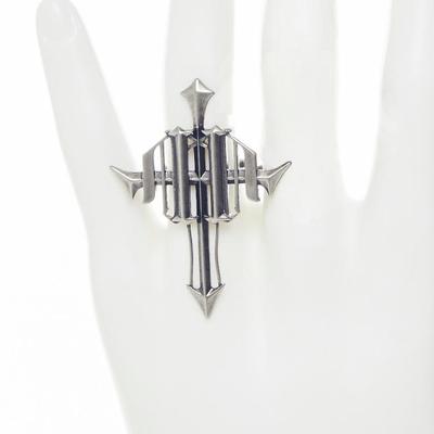 IIIMIII拼接异形十字架戒指