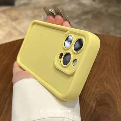 y76s小众奶黄色适用vivoS15手机壳S10/S12硅胶y78+软壳y77e高级感y73s全包y55s防摔y33s马卡龙y52s纯色y31s女