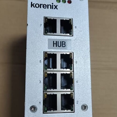 议价Korex JetNet 3008工业交换机，8口百兆电可维修