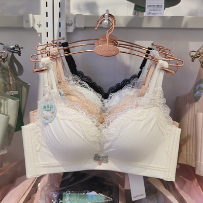 水晶伴侣新款8531 A杯中厚文胸小胸显大不跑位聚上托收副乳拢内衣