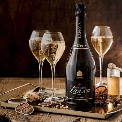 法国兰颂黑牌珍藏香槟干型起泡酒 LANSON LE BLACK RESERVA BRUT