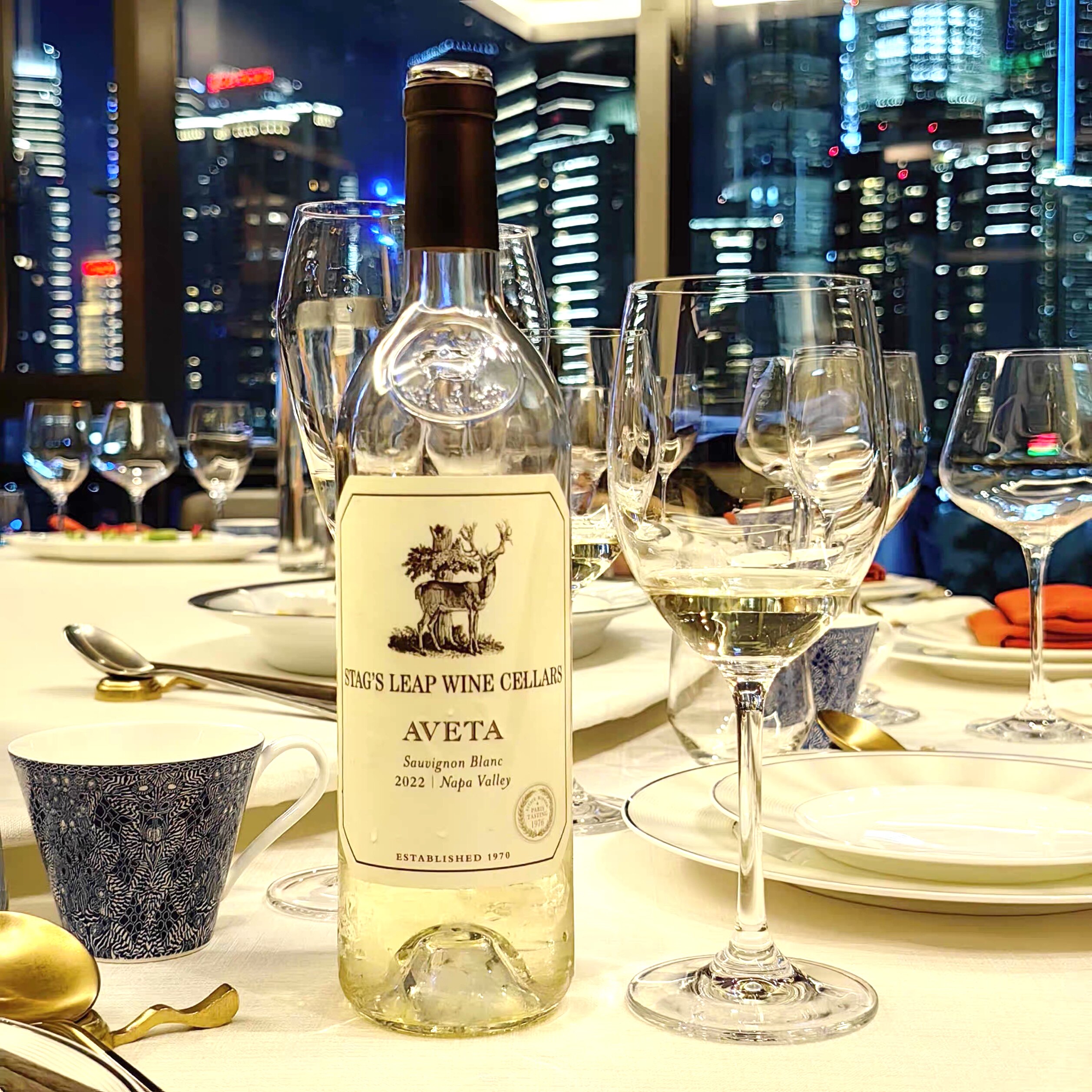 美国鹿跃酒庄AVETA艾维塔长相思混酿干白葡萄酒202*年份750ml