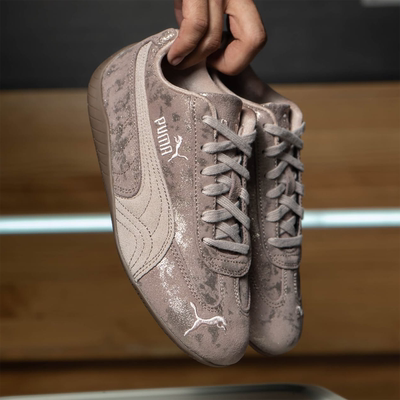 代购PUMA Speedcat Faded Chrome彪马玫瑰拿铁做旧金属色赛车鞋女