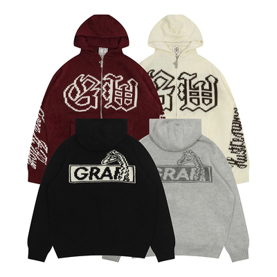 GW长颈鹿GRAF针织美式直拉毛衣