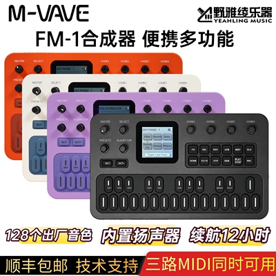 M-VAVEFM1合成器内置扬声器
